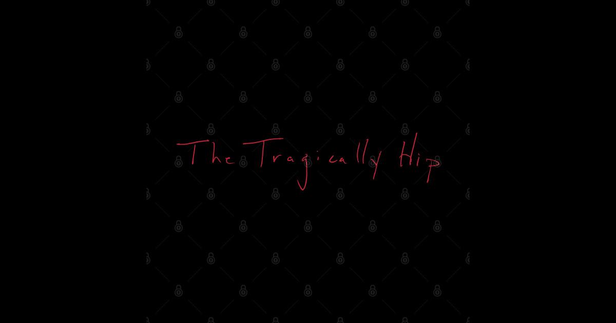 EXCLUSIVE LOGO - Tragically Hip - Sticker | TeePublic