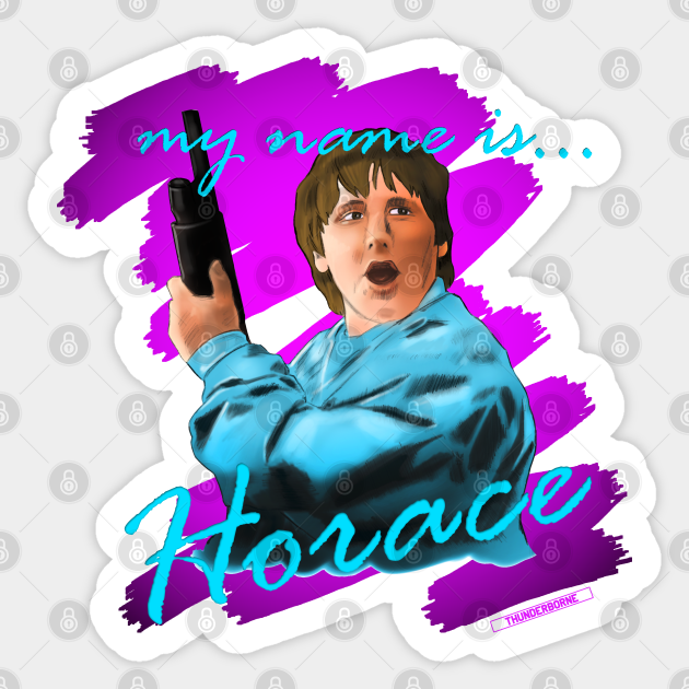 My Name Is Horace - Monster Squad Retro - The Monster Squad - Sticker ...