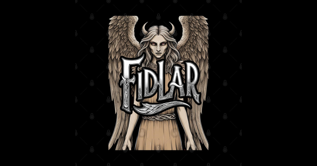 fidlar band angel fanart - Fidlar - Sticker | TeePublic