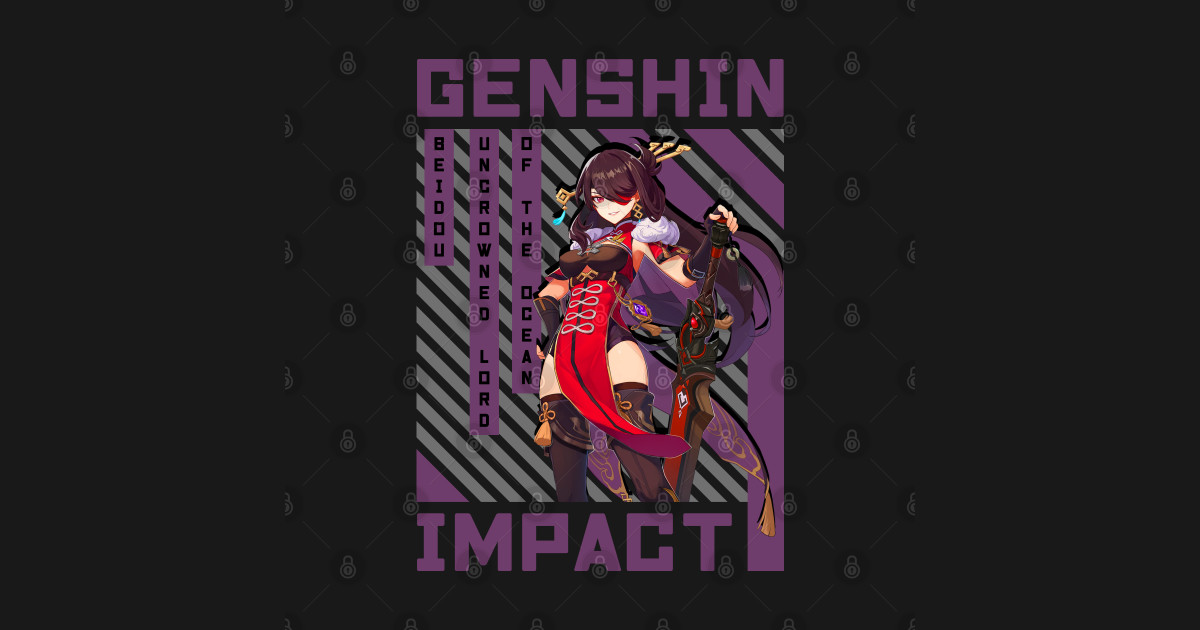 Beidou II | Genshin Impact - Genshin Impact - T-Shirt | TeePublic