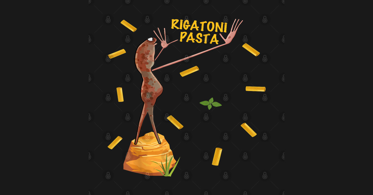 Marcus The Worm Rigatoni Pasta - Marcus The Worm - T-Shirt | TeePublic