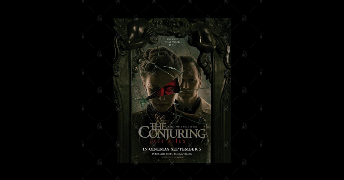 The conjuring last rites - The Conjuring - Sticker | TeePublic