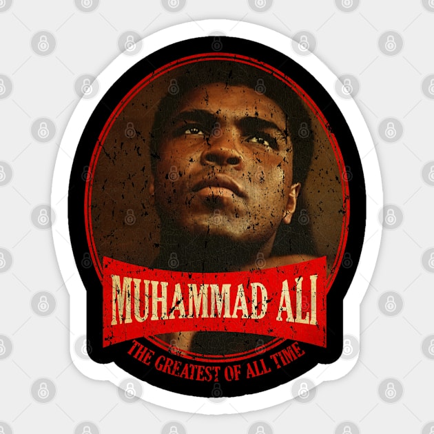 Muhammad ali vintage - Muhammad Ali - Sticker | TeePublic