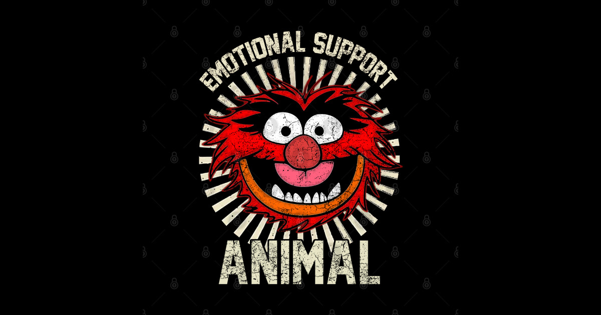 Vintage Muppets Emotional Support Animal - Muppets Show Vintage ...