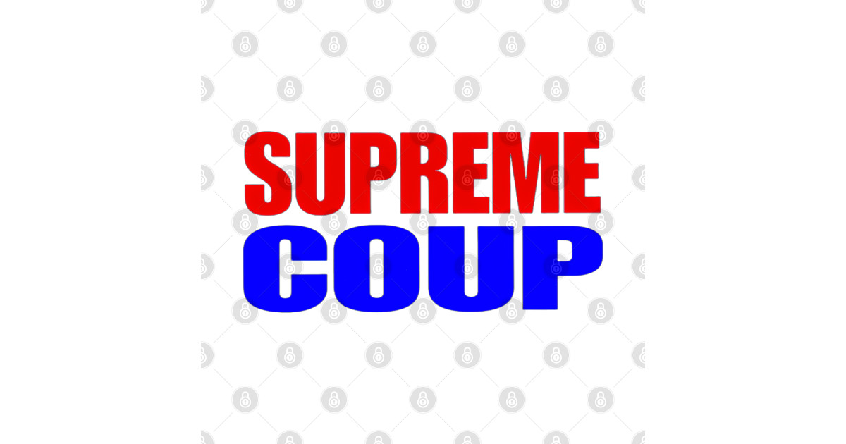 Supreme Coup - Red & Blue - Front - Supreme Coup - T-Shirt | TeePublic