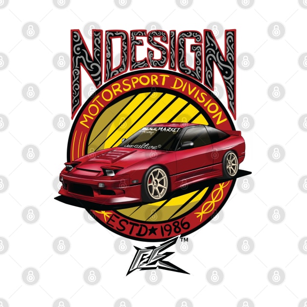 nissan silvia s13 240sx - Nissan 240sx - T-Shirt | TeePublic