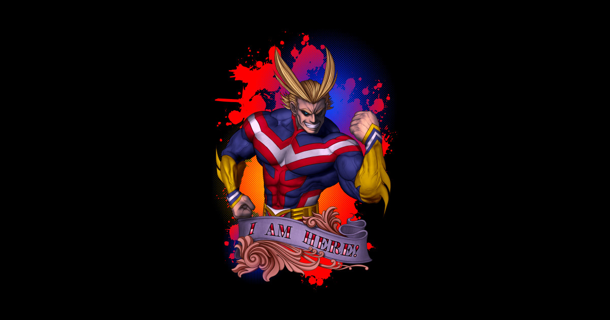 All Might - All Might - Sticker | TeePublic