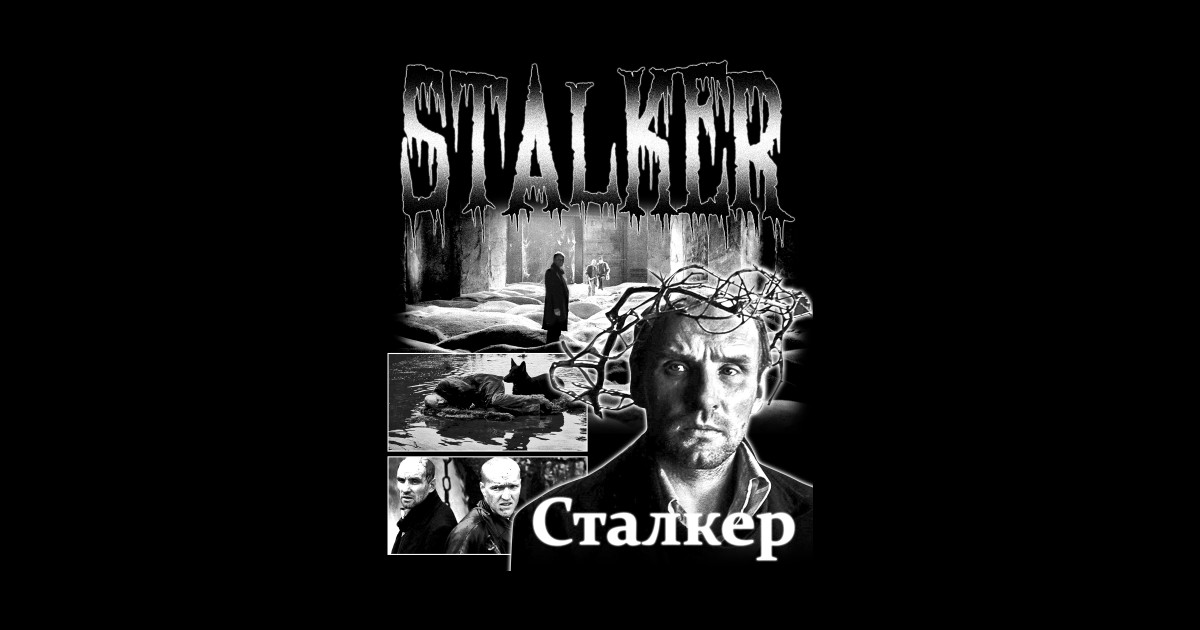 Stalker Bootleg Vintage Tshirt - Stalker - Sticker | TeePublic