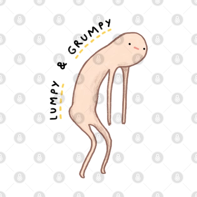 Honest Blob - Lumpy & Grumpy - Funny - T-Shirt | TeePublic