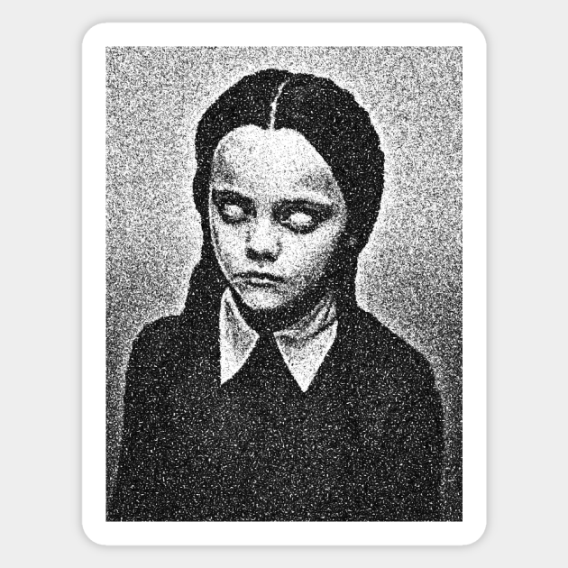 Wednesday Addams - Wednesday Addams - Sticker | TeePublic