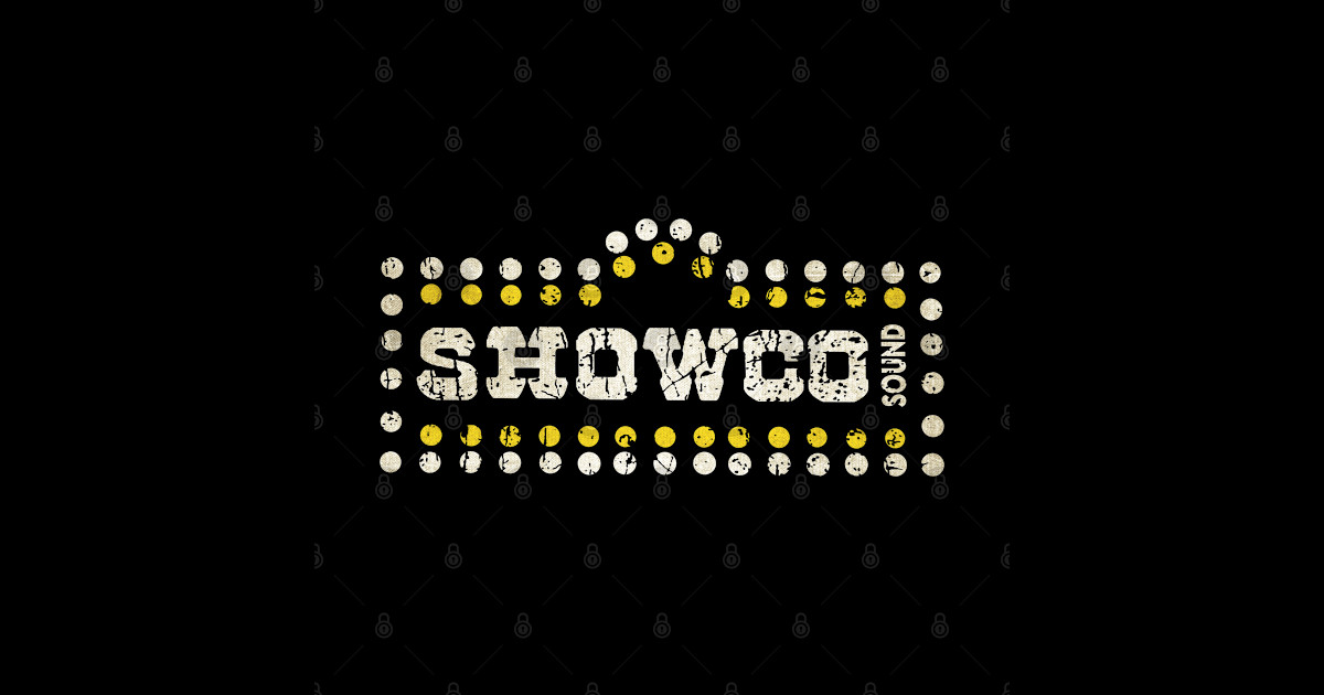 Showco Sound Vintage - Live Music Concert - Sticker | TeePublic