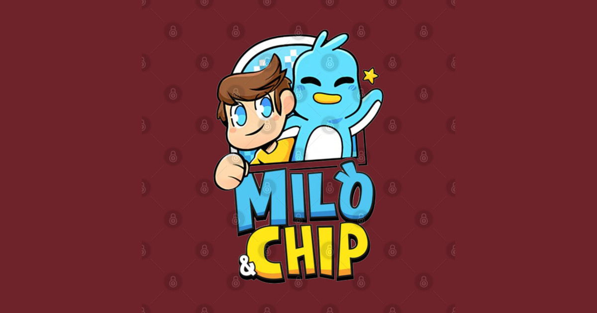 milo and chip merch - Milo And Chip Merch - T-Shirt | TeePublic