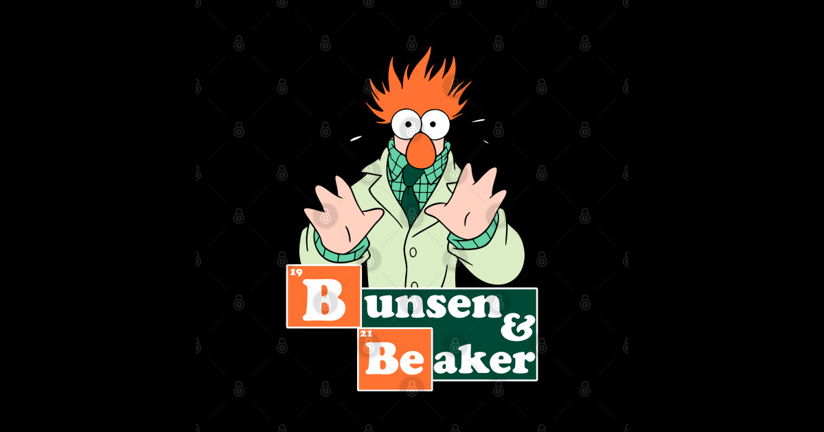 Muppet Science Bunsen & Beaker - Muppets - Posters and Art Prints ...