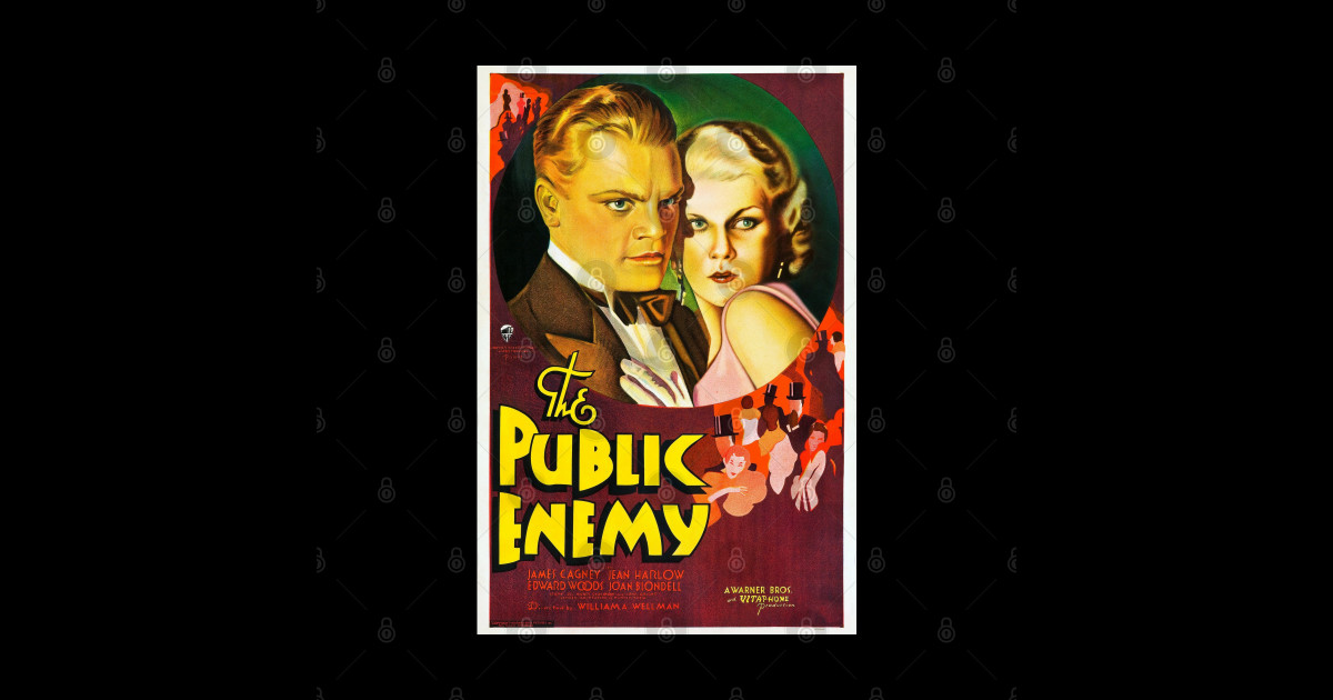 The Public Enemy Movie Poster - The Public Enemy - Sticker | TeePublic