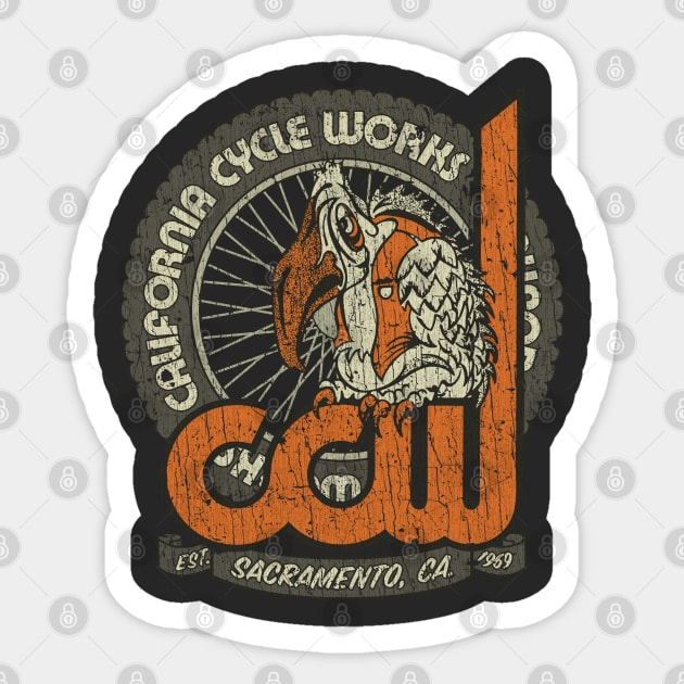 California Cycle Works 1969 - Choppers - Sticker | TeePublic