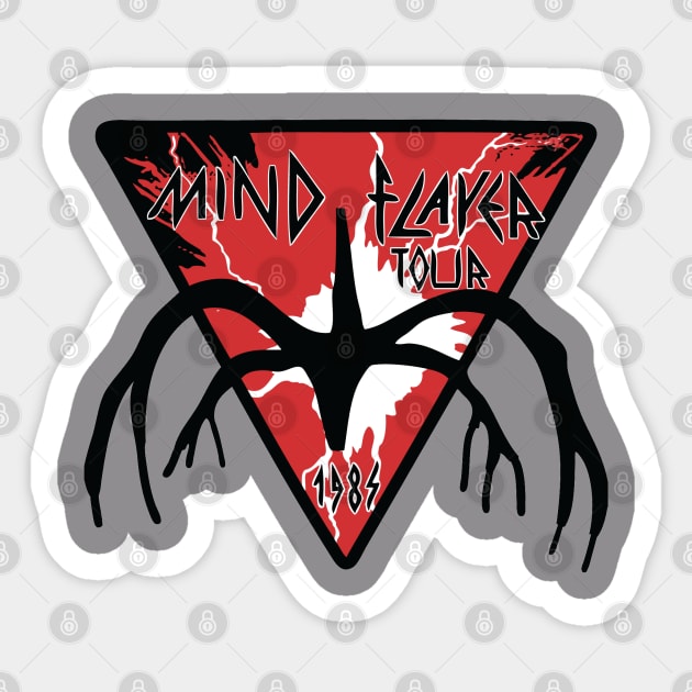 Mind Flayer Stranger things - Stranger Things - Sticker | TeePublic