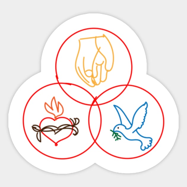 HOLY TRINITY - Holy Trinity - Sticker | TeePublic