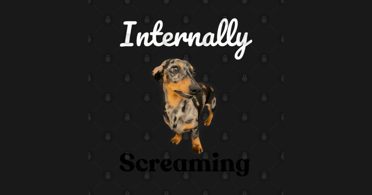 Internally Screaming Dachshund - Internally Screaming Dachshund - T ...