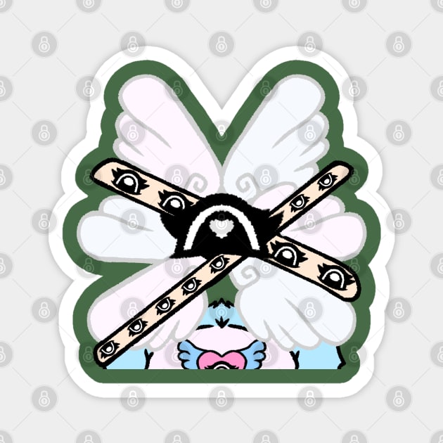 Cryptid critters ~ Biblically accurate angel - Cryptozoology - Magnet ...