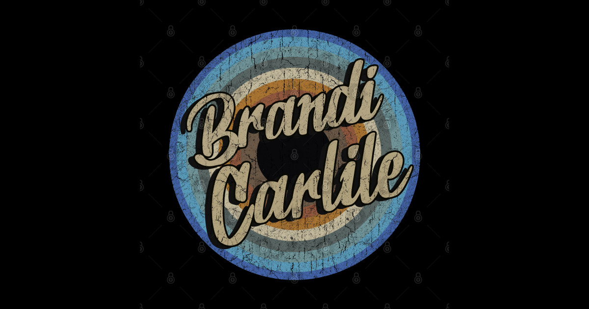VIntage - Brandi Carlile - Brandi Carlile - Sticker | TeePublic