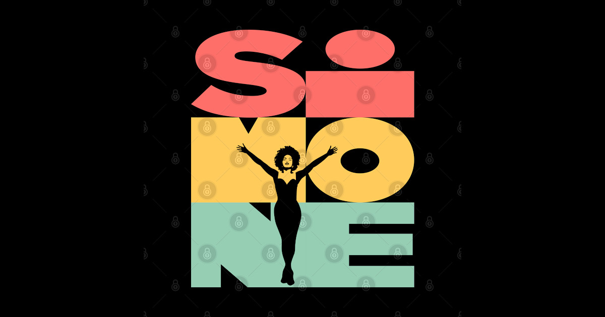 Nina Simone - Musician - Sticker | TeePublic