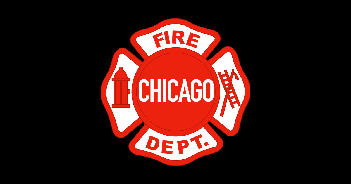 CHICAGO FIRE LOGO - Fire - Sticker | TeePublic CHICAGO FIRE LOGO - Fire - Sticker | TeePublic