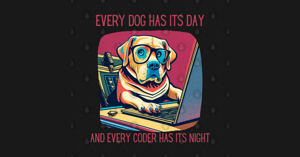 dog programmer - Dog Programmer - T-Shirt | TeePublic