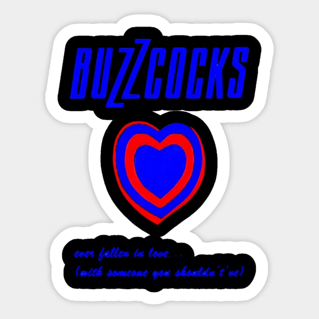 Buzzcocks Retro Album Cover - hatocoani #568 - Buzzcocks - Sticker ...