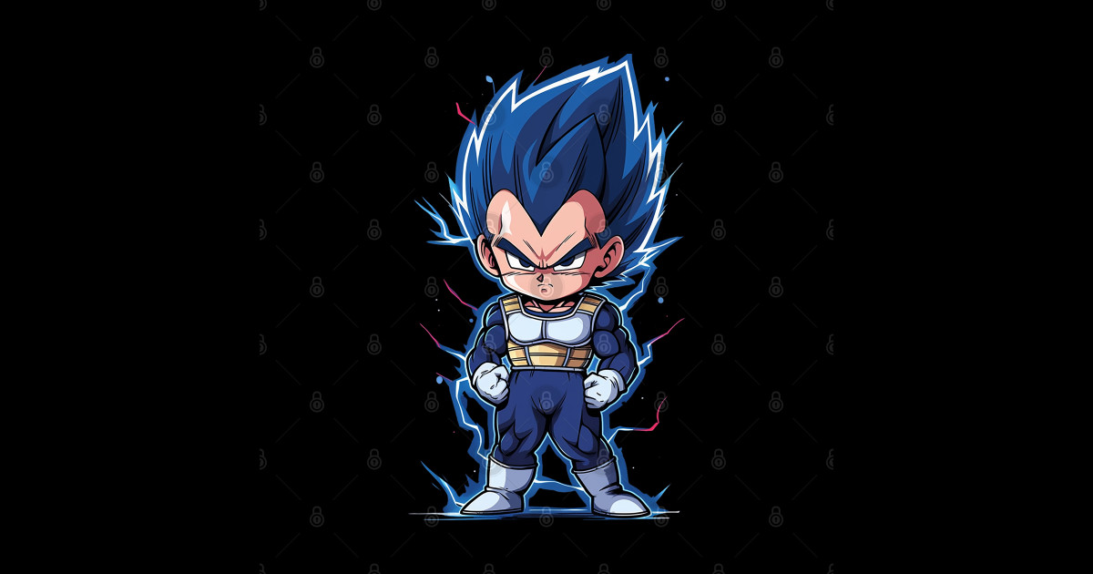 vegeta - Vegeta - Sticker | TeePublic