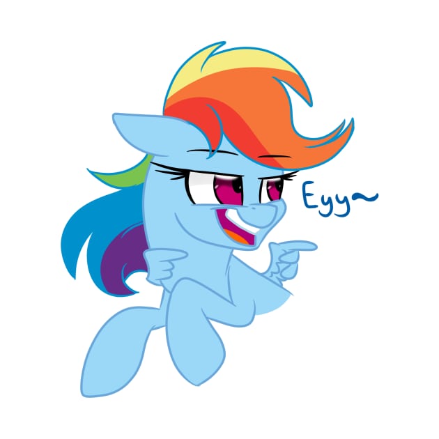 Eyyy BBY - RD - My Little Pony - T-Shirt | TeePublic