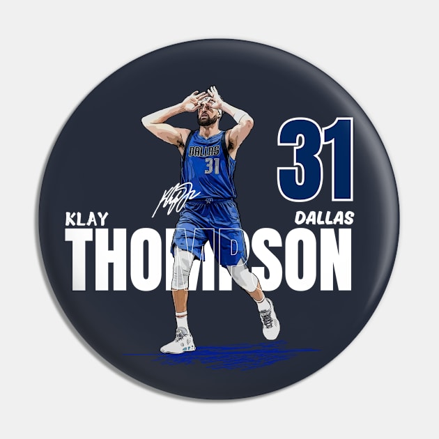Dallas Klay Thompson #31 Basketball Cartoon - Klay Thompson - Pin ...