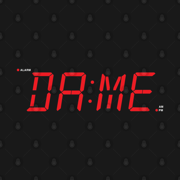 Dame Time - Damian Lillard - T-Shirt | TeePublic