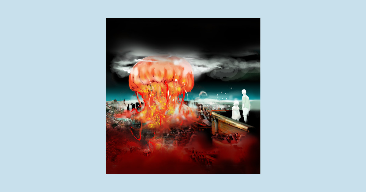 Atomic Jazz glorious jellyfish explosion - Atomic Jellyfish - T-Shirt ...