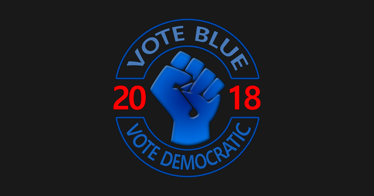 Vote Blue Vote Democrat - Vote - T-Shirt | TeePublic