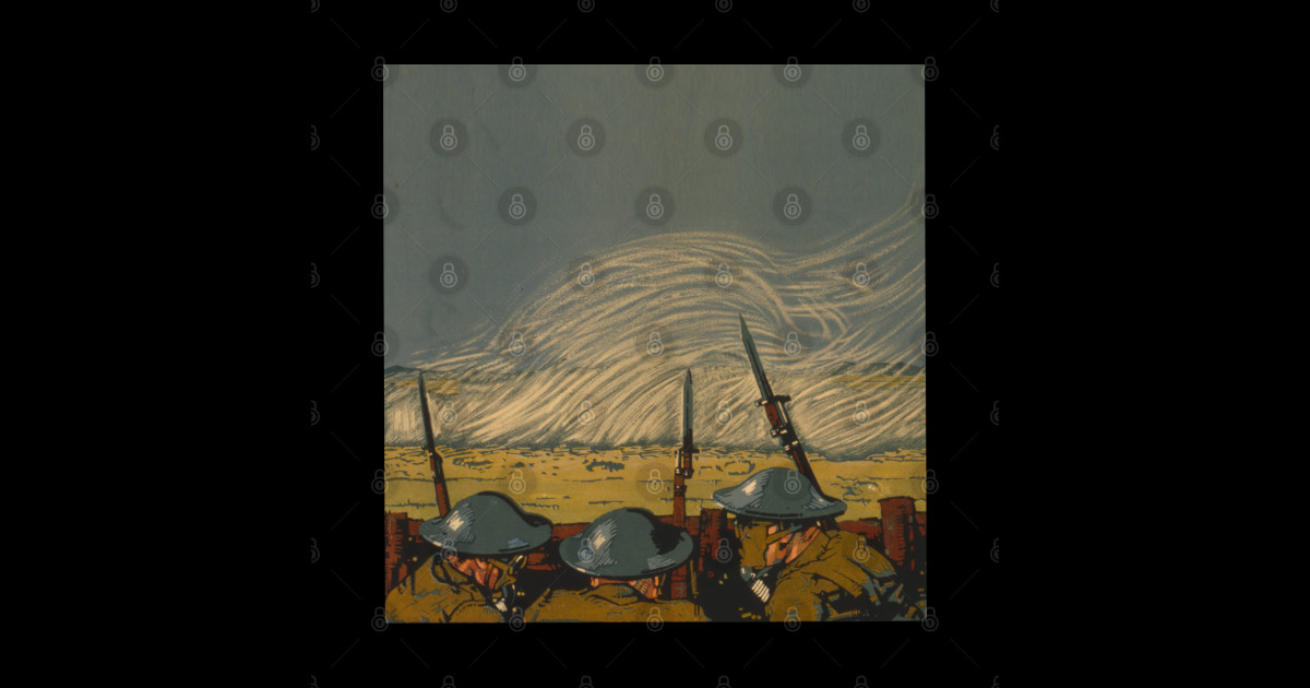 WW1 Trench Soldiers - Ww1 - Sticker | TeePublic