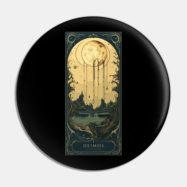 Deimos Mars Moon, Astronauts Solar System Moon Wall Art - Mars Moon ...