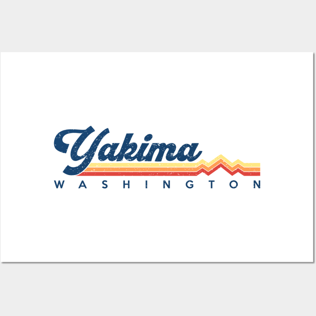 Yakima Washington - Vintage design - Yakima - Posters and Art Prints ...
