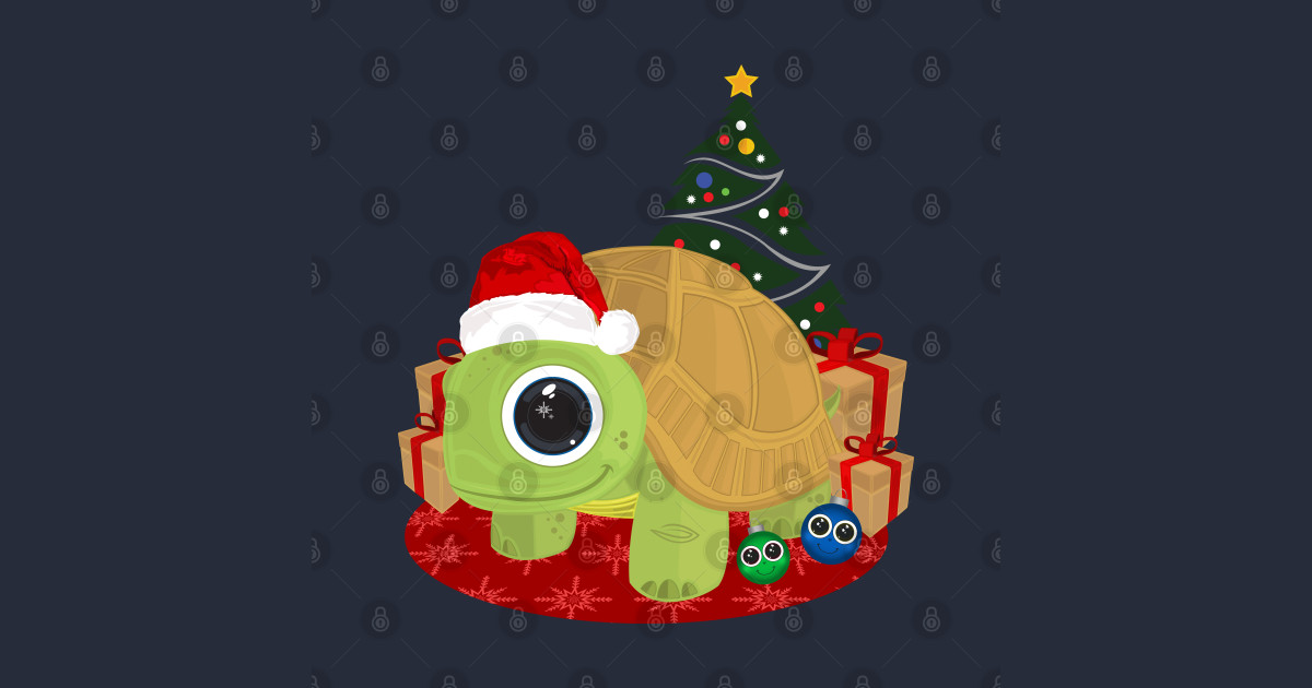Christmas - Turtle - Turtle - T-Shirt | TeePublic