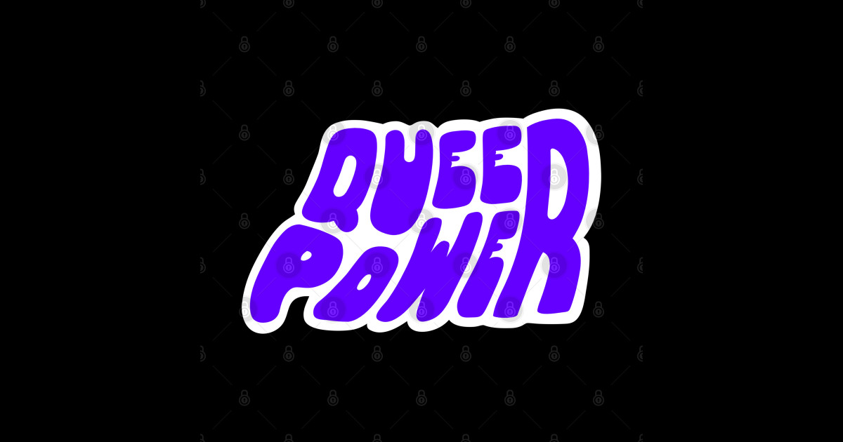 Queer Power! - Gay Rights - Pin | TeePublic