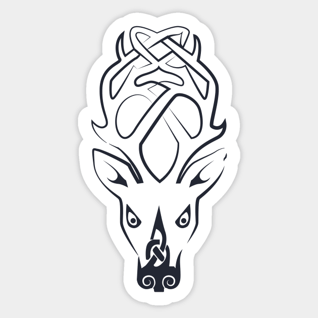 Falkreath Emblem Dark Blue - Falkreath - Sticker | TeePublic