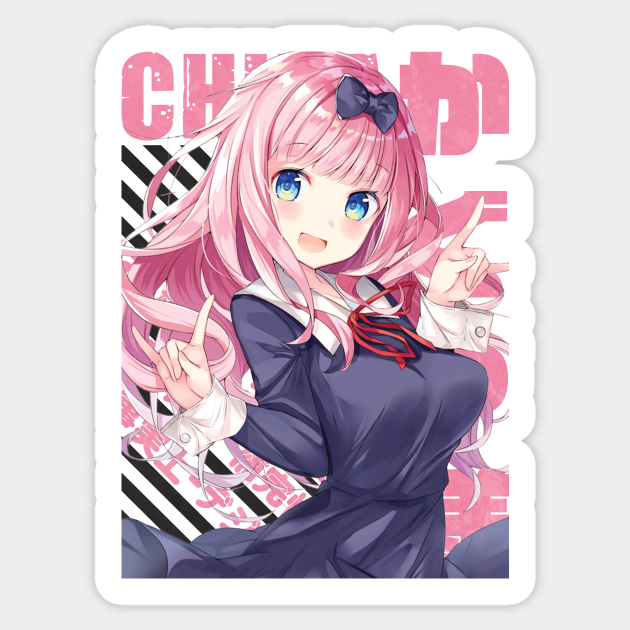 Kaguya-sama - Chika Fujiwara - Kaguya Sama Love Is War - Sticker ...