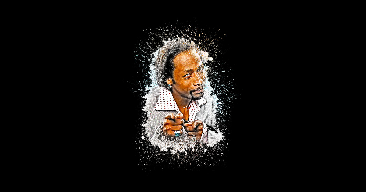 KATT WILLIAMS IN SPLASH ART PAINTING - Katt Williams - Sticker | TeePublic