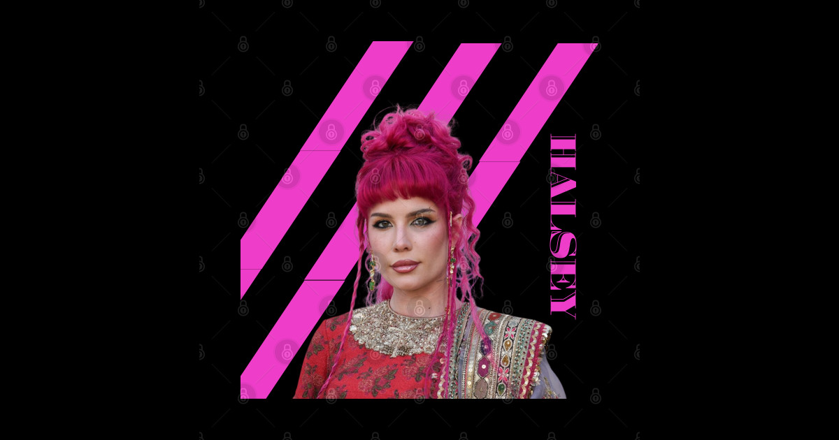 Halsey - Halsey - Sticker | TeePublic