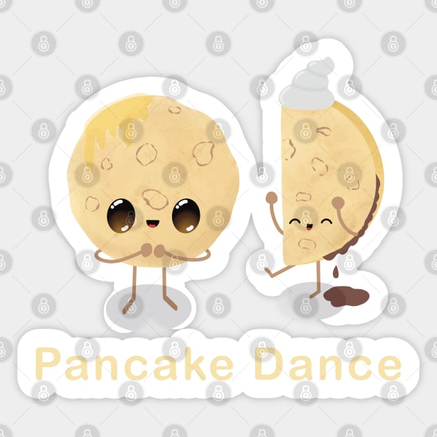 Pancake Dance, cute pancakes, cute food, kawaii food, - Pancake ...
