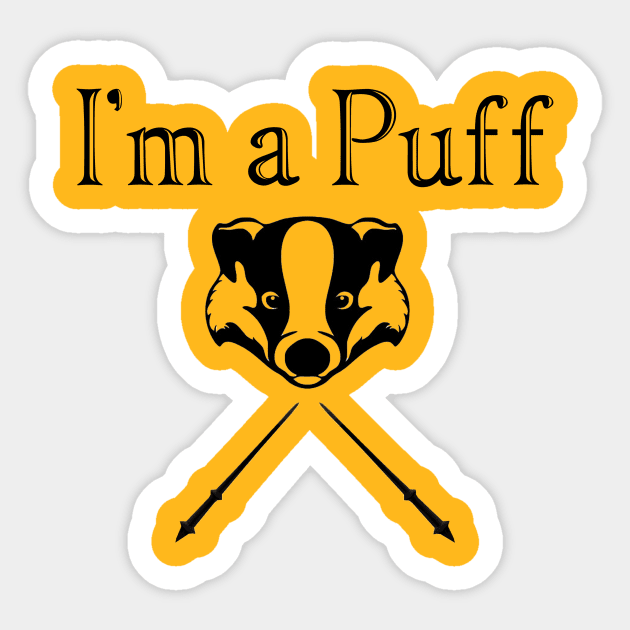 Puffs the Play - Puffs - Sticker | TeePublic
