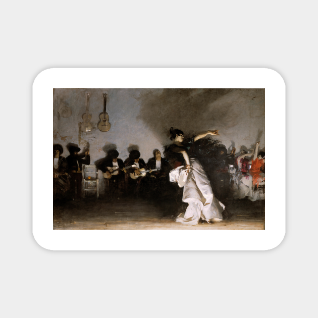 El Jaleo (Spanish Dancer) - John Singer Sargent - El - Magnet | TeePublic El Jaleo (Spanish Dancer) - John Singer Sargent - El - Magnet | TeePublic