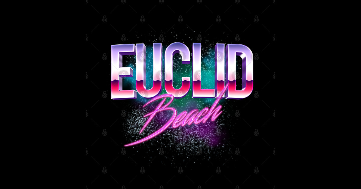 Euclid Beach Vaporwave - Euclid Beach - Sticker | TeePublic