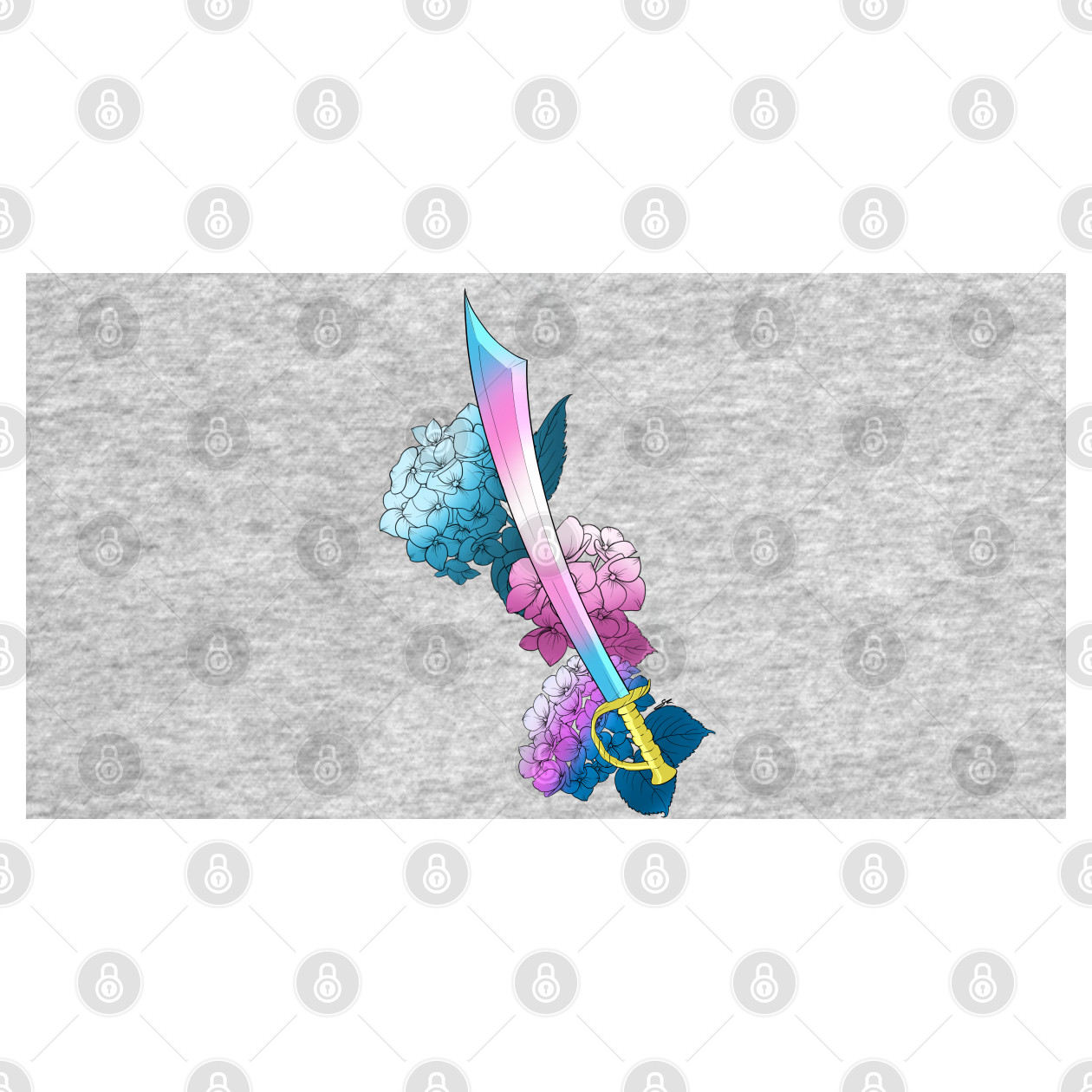 Trans sword - Transgender - T-Shirt | TeePublic