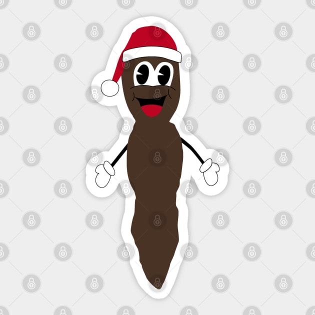 MR. HANKY - Robzilla Christmas Holiday - Sticker | TeePublic