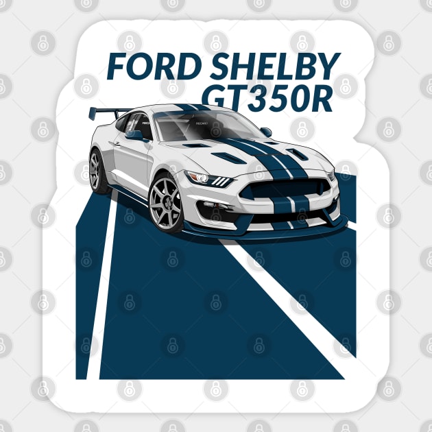 FORD SHELBY GT350R - Mustang - Sticker | TeePublic